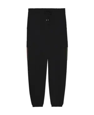 Gucci Cotton Jersey Jogging Pant With Web - Black