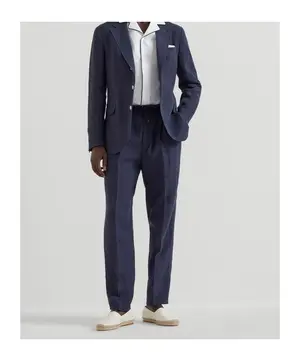 Brunello Cucinelli Linen Trousers