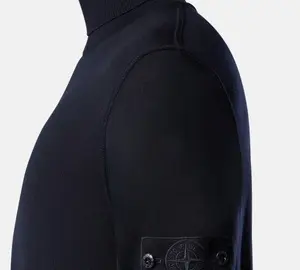 Stone Island Logo Patch Roll-neck Jumper