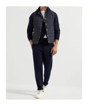 Brunello Cucinelli Elastic Drawstring Waist Pants