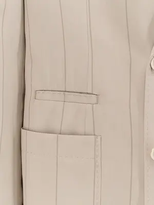 Brunello Cucinelli Double-breasted Striped Suit