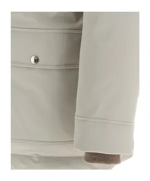 Brunello Cucinelli Zip-up Hooded Jacket