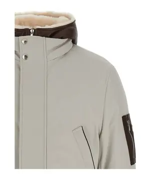 Brunello Cucinelli Zip-up Hooded Jacket