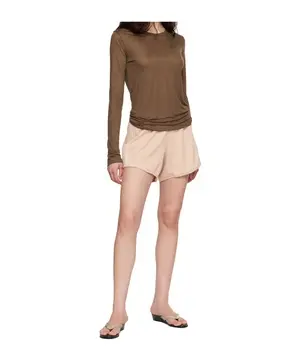 BASERANGE Round-neck Long-sleeve Top