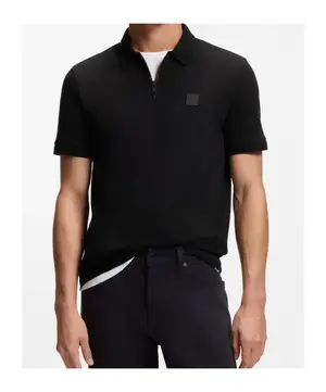 Hugo Boss Zip-up Polo Shirt