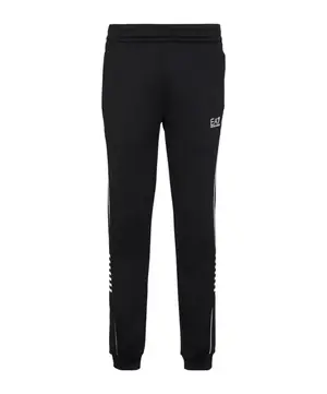 EA7 Logo Decal Sweatpants - Black