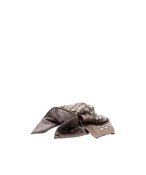 Brunello Cucinelli Geometric-pattern Printed Scarf - Multicolor