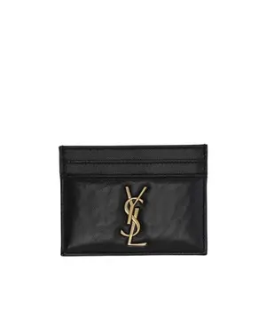 Saint Laurent Letter Logo Card Bag