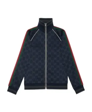 GUCCI Gucci Monogrammed Zip-Up Sweatshirt