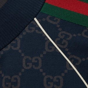 Gucci Monogrammed Zip-up Sweatshirt