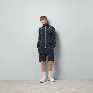 Gucci Monogrammed Zip-up Sweatshirt
