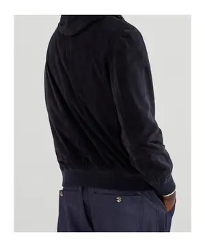 Brunello Cucinelli Zip-up Hooded Sweatshirt