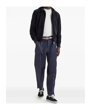 Brunello Cucinelli Zip-up Hooded Sweatshirt - Navy Blue