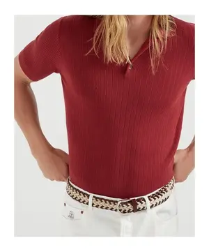 Brunello Cucinelli Cotton Polo Shirt