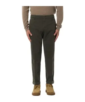 DONDUP Gaubert Straight-leg Pants - Green