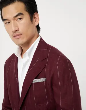 Brunello Cucinelli Paisley-printed Finished Edge Pocket Square