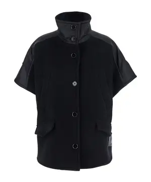 Pinko High Neck Buttoned Jacket