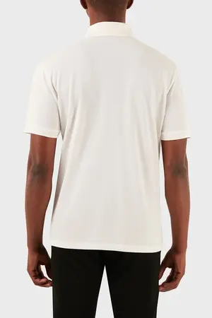 Emporio Armani Logo-embroidered Polo Shirt