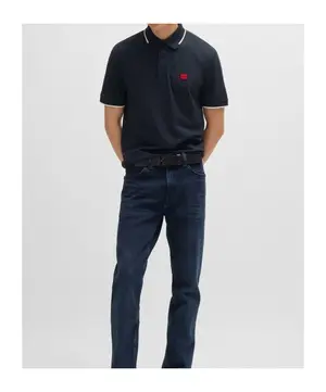 Hugo Boss Short-sleeved Polo Shirt - Black
