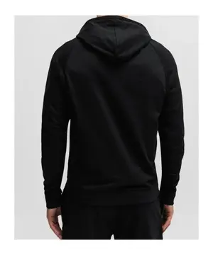 Hugo Boss Zip-up Hoodie With Logo Print