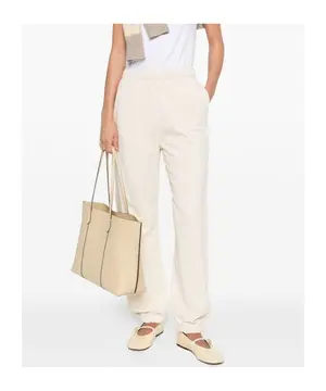 Pinko Elastic-ankles Cotton Trousers