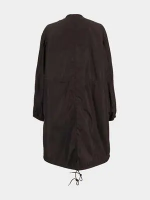 Prada Re-nylon Buttoned Raincoat