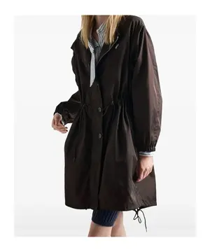 Prada Re-nylon Buttoned Raincoat