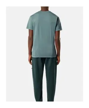 Stone Island Logo-patch Short-sleeve T-shirt - Ocean Green