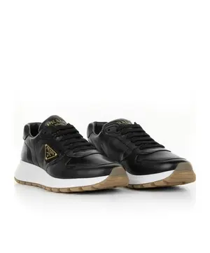 Prada Triangle-logo Lace-up Sneakers