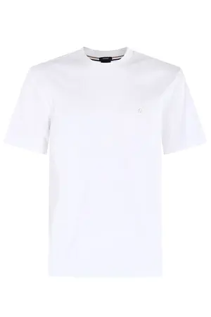 Hugo Boss Double B-monogram Crewneck T-shirt - White