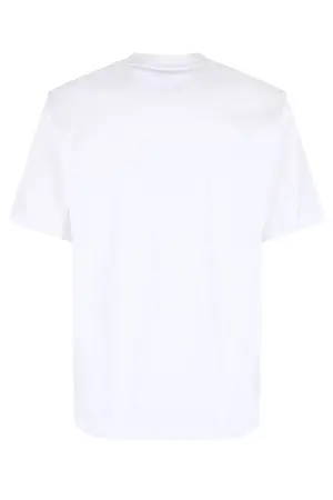 Hugo Boss Double B-monogram Crewneck T-shirt - White