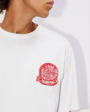 Kenzo Logo Embroidered Crewneck T-shirt