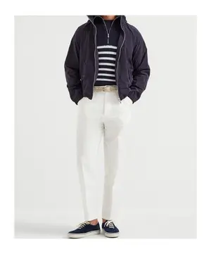 Brunello Cucinelli Water-resistant Zip-up Jacket With Hood