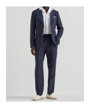 Brunello Cucinelli Contrast-trim Cotton Shirt