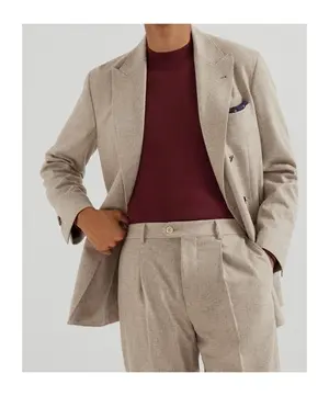 Brunello Cucinelli Double-breasted Patch-pocket Blazer