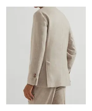 Brunello Cucinelli Double-breasted Patch-pocket Blazer