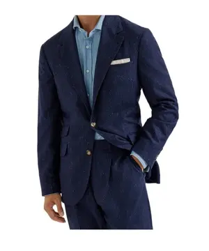 Brunello Cucinelli Speckled Single-breasted Blazer