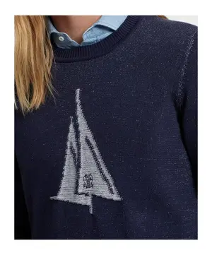 Brunello Cucinelli Vanisé Sweater - Navy Blue