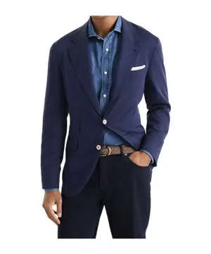 Brunello Cucinelli Single-breasted Blazer - Night