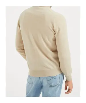 Brunello Cucinelli Cashmere High-neck Zip-up Cardigan