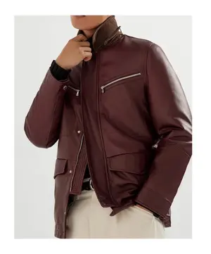 Brunello Cucinelli Nappa Leather Field Jacket