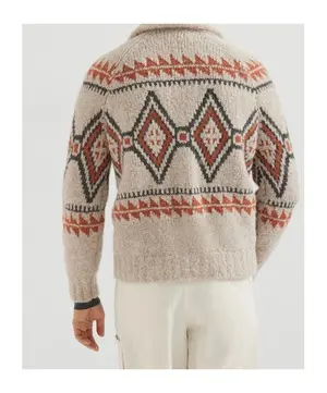 Brunello Cucinelli Geometric-jacquard Cardigan