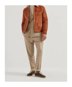 Brunello Cucinelli Houndstooth Trousers