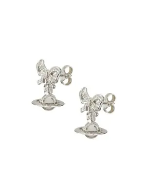 VIVIENNE WESTWOOD Orb Pendant Stud Earrings