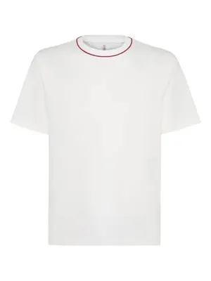 Brunello Cucinelli Cotton T-shirt - White
