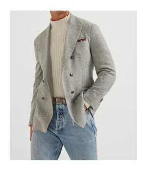Brunello Cucinelli Prince Of Wales Blazer