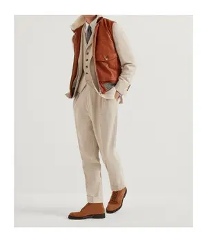 Brunello Cucinelli Pressed-crease Trousers