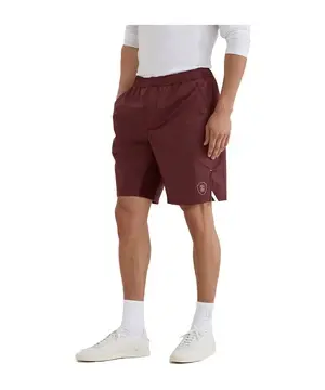 Brunello Cucinelli Elastic-waist Panelled Shorts - Red