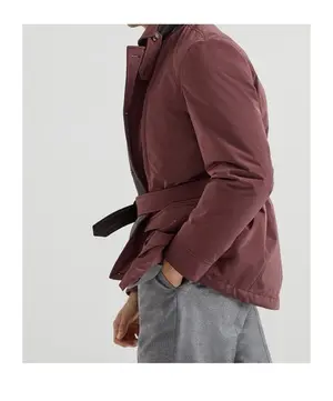 Brunello Cucinelli Belted Safari Jacket