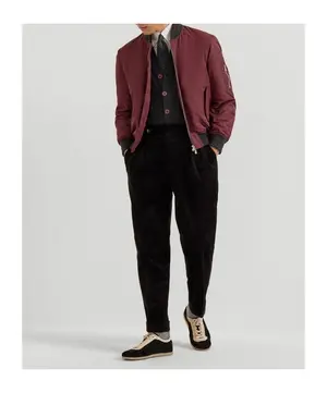 Brunello Cucinelli Padded Bomber Jacket